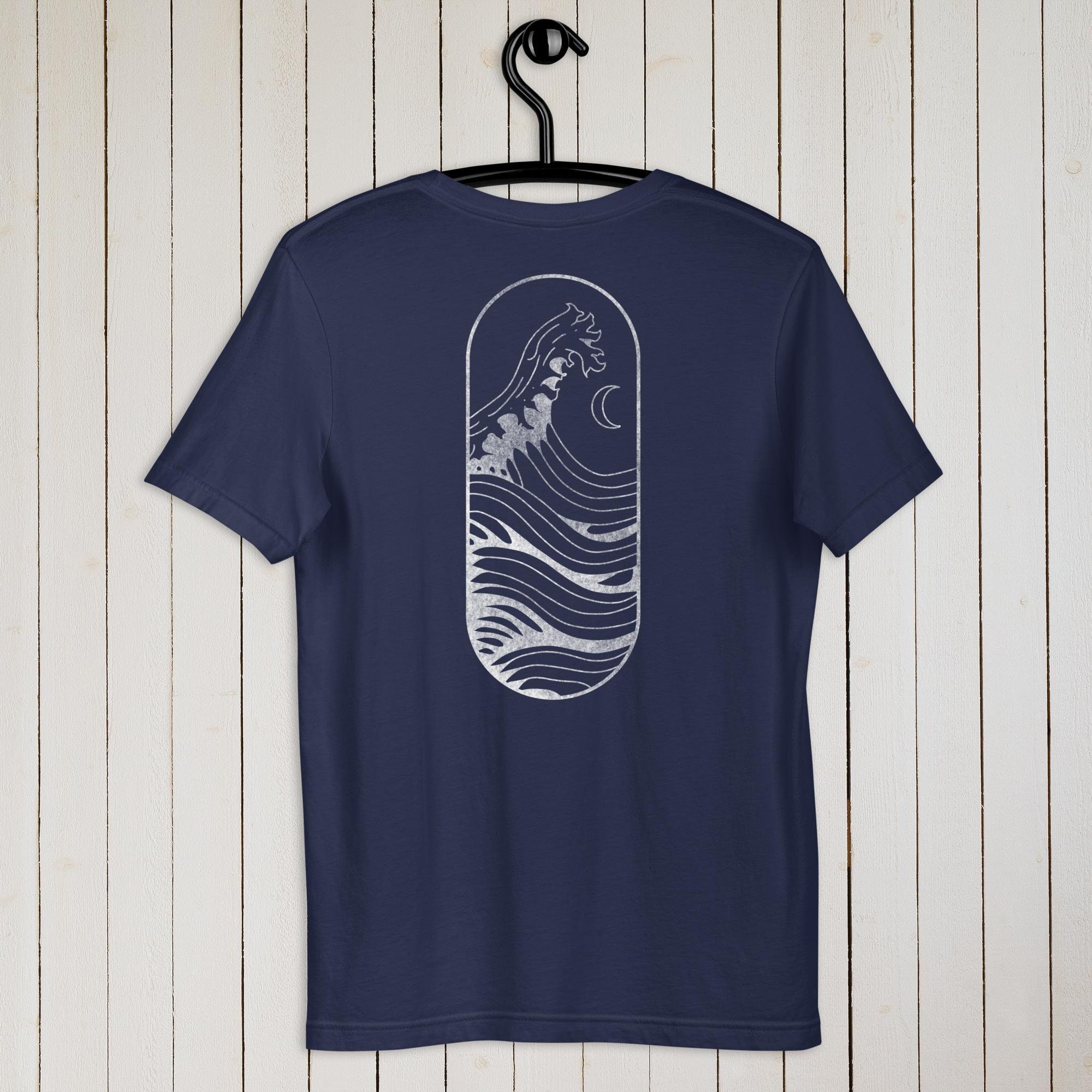 The Great Wave Tee Shirt Unisex Adult Graphic Shirt Famous Art Japanese ...