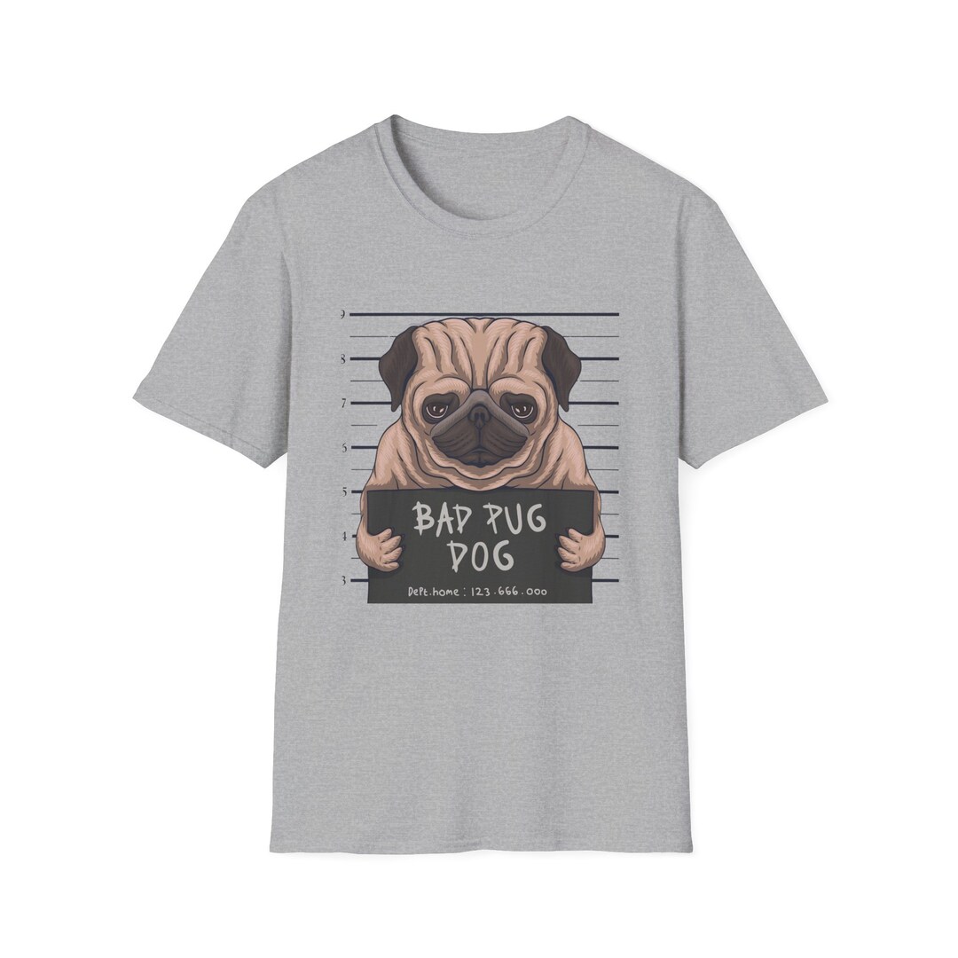 Bad Pug Dog - Etsy