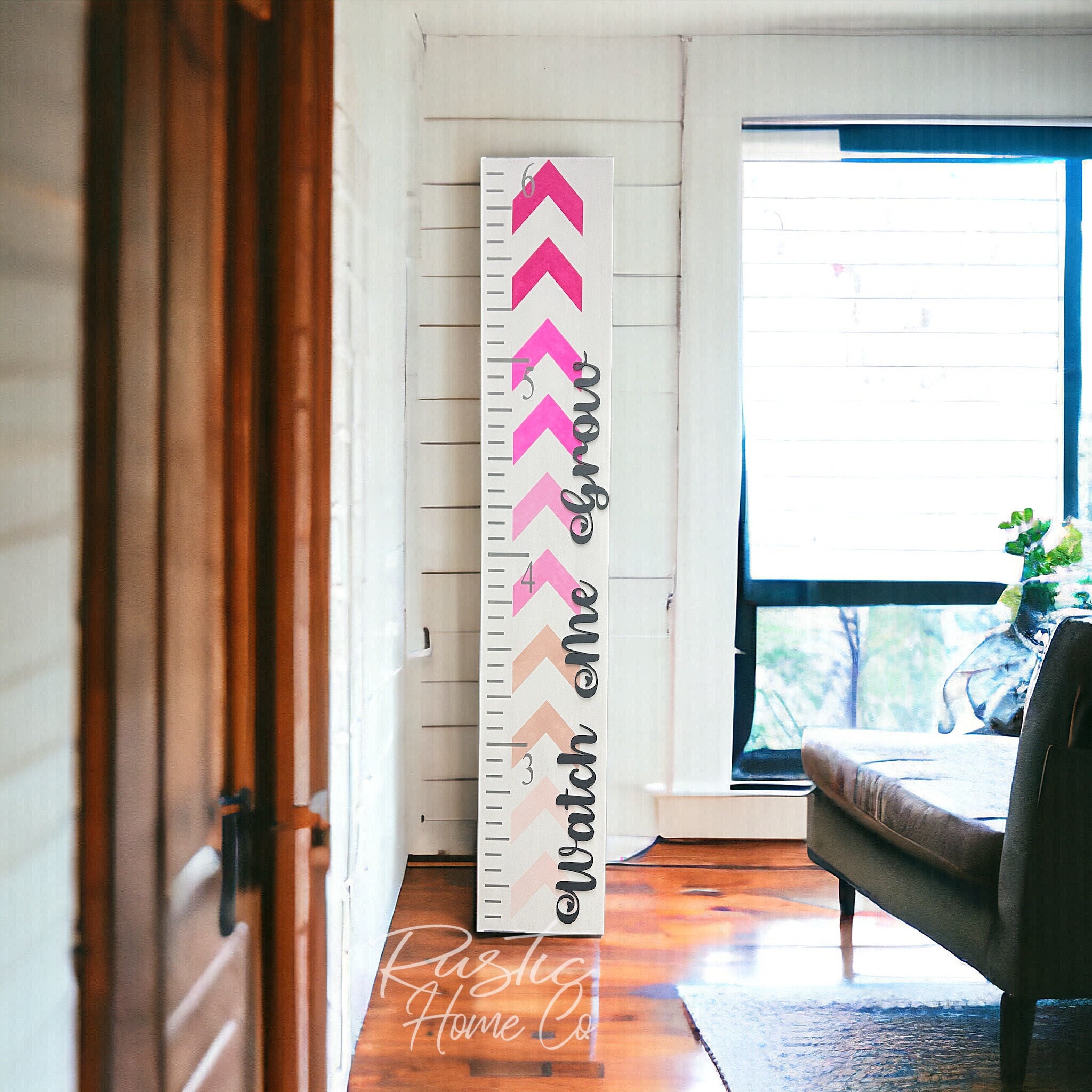 Kids Growth Chart SVG Digital Laser Cut Design File Growth Ruler Height ...