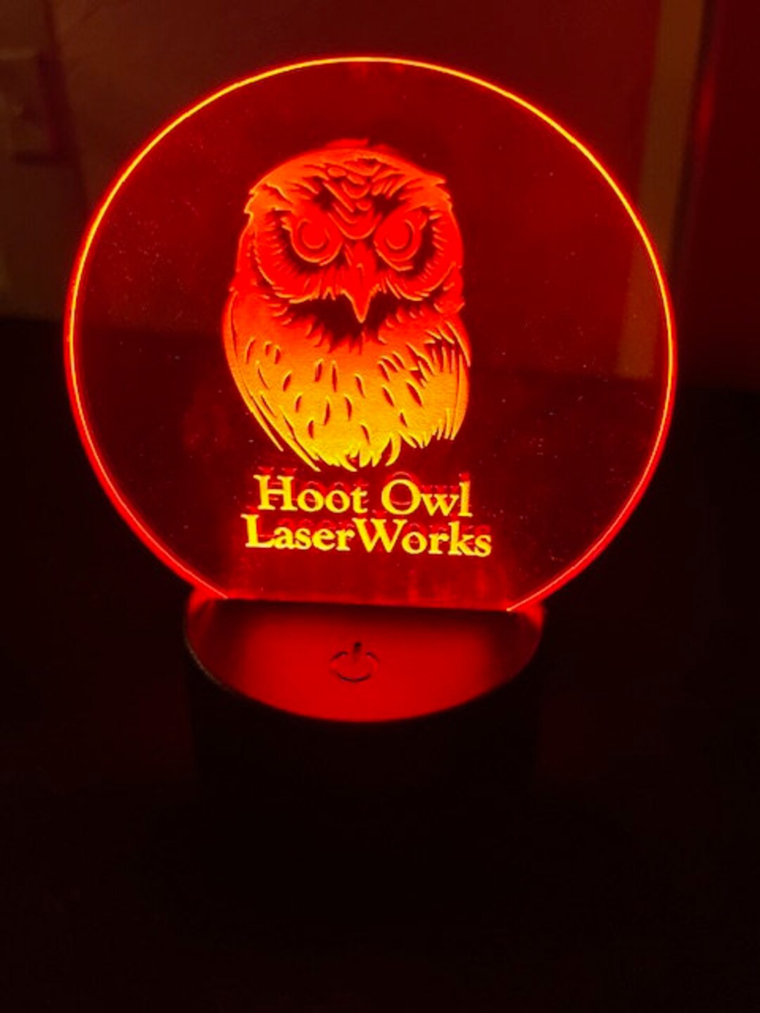 Personalized Logo Night Light - Etsy