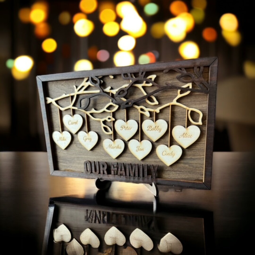 Personalized Family Tree - Etsy