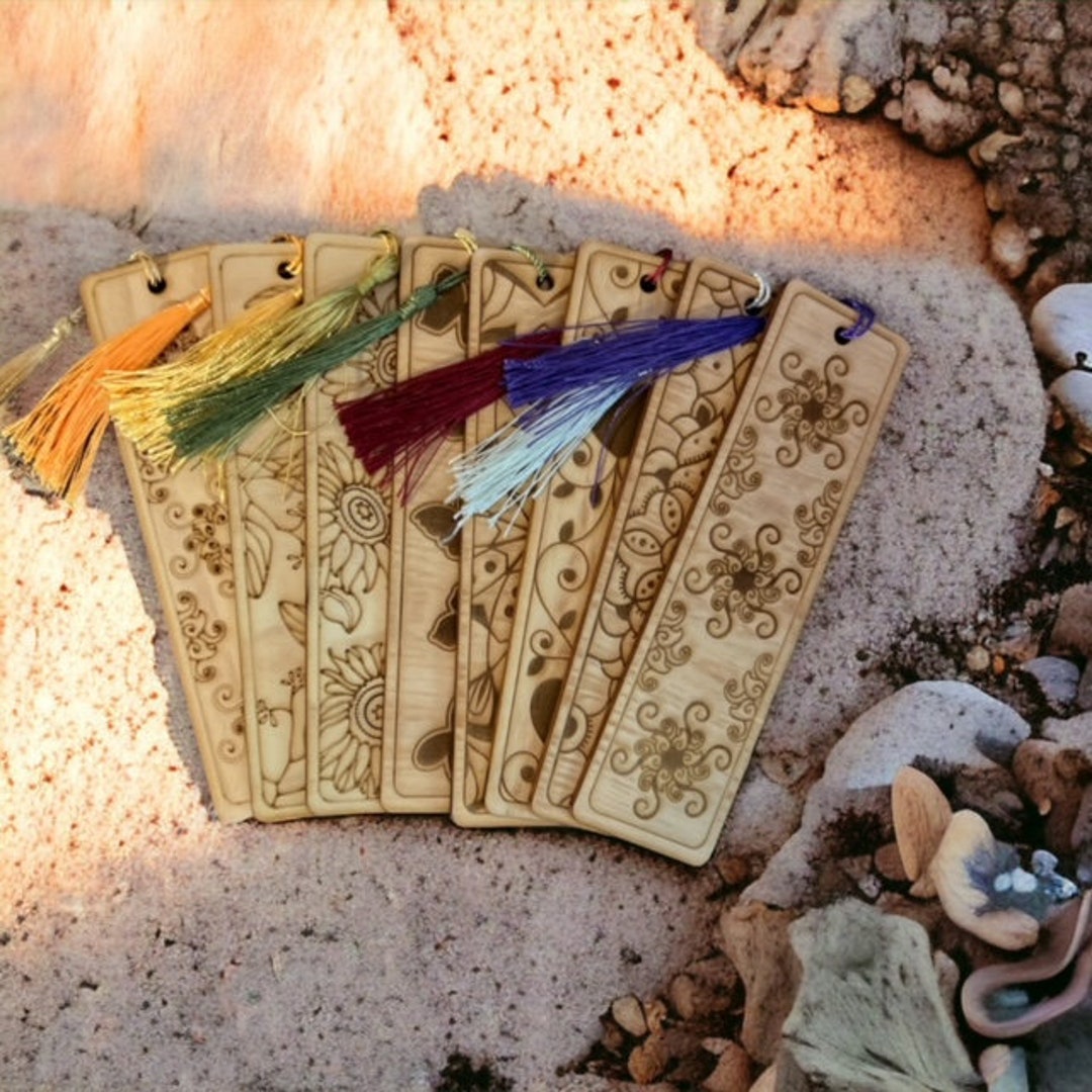 Design Laser Engraved Bookmark - Etsy