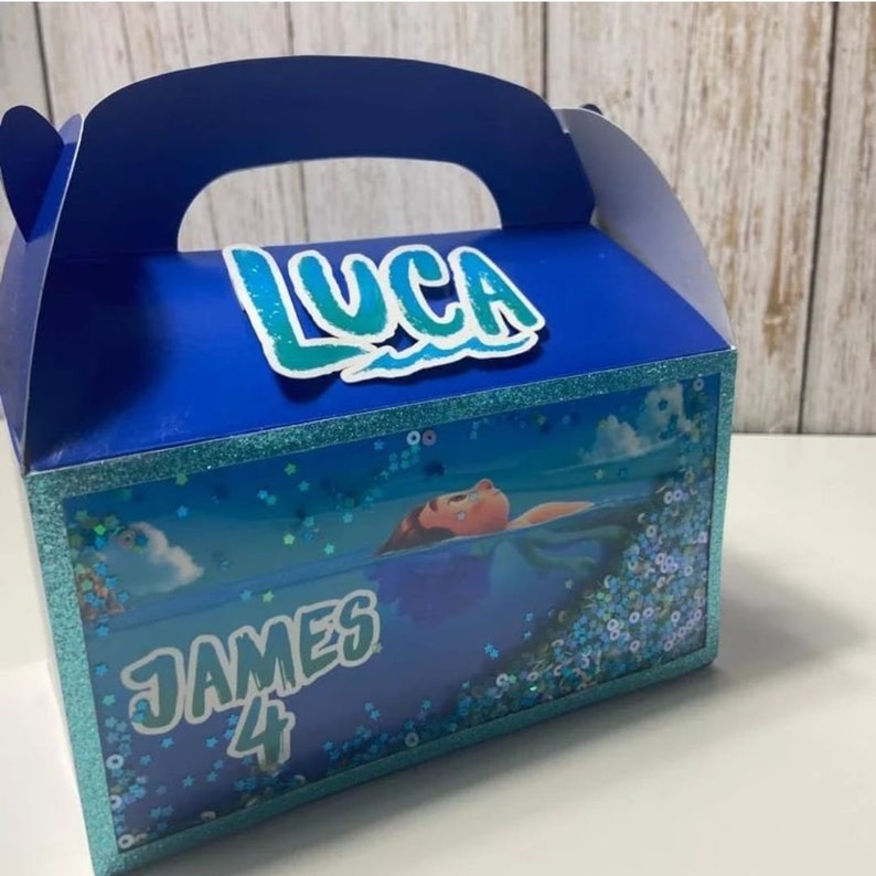 Luca Box Candy / Luca Birthday Party / Luca Party Decoration / Luca ...