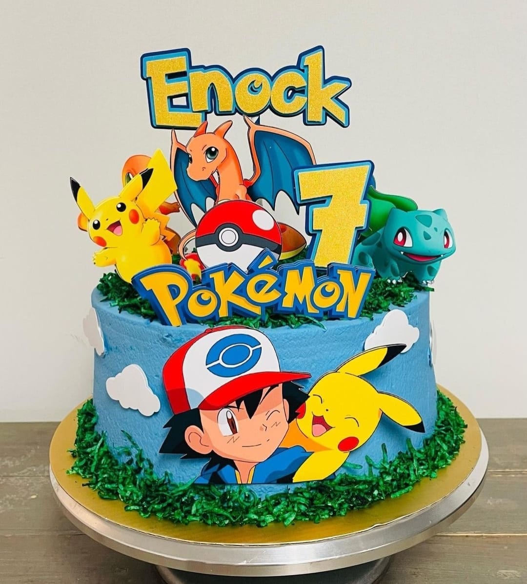 Pokemon Cake Topper / Pokemon Party / Pokemon Decor / Pokemon Cake - Etsy