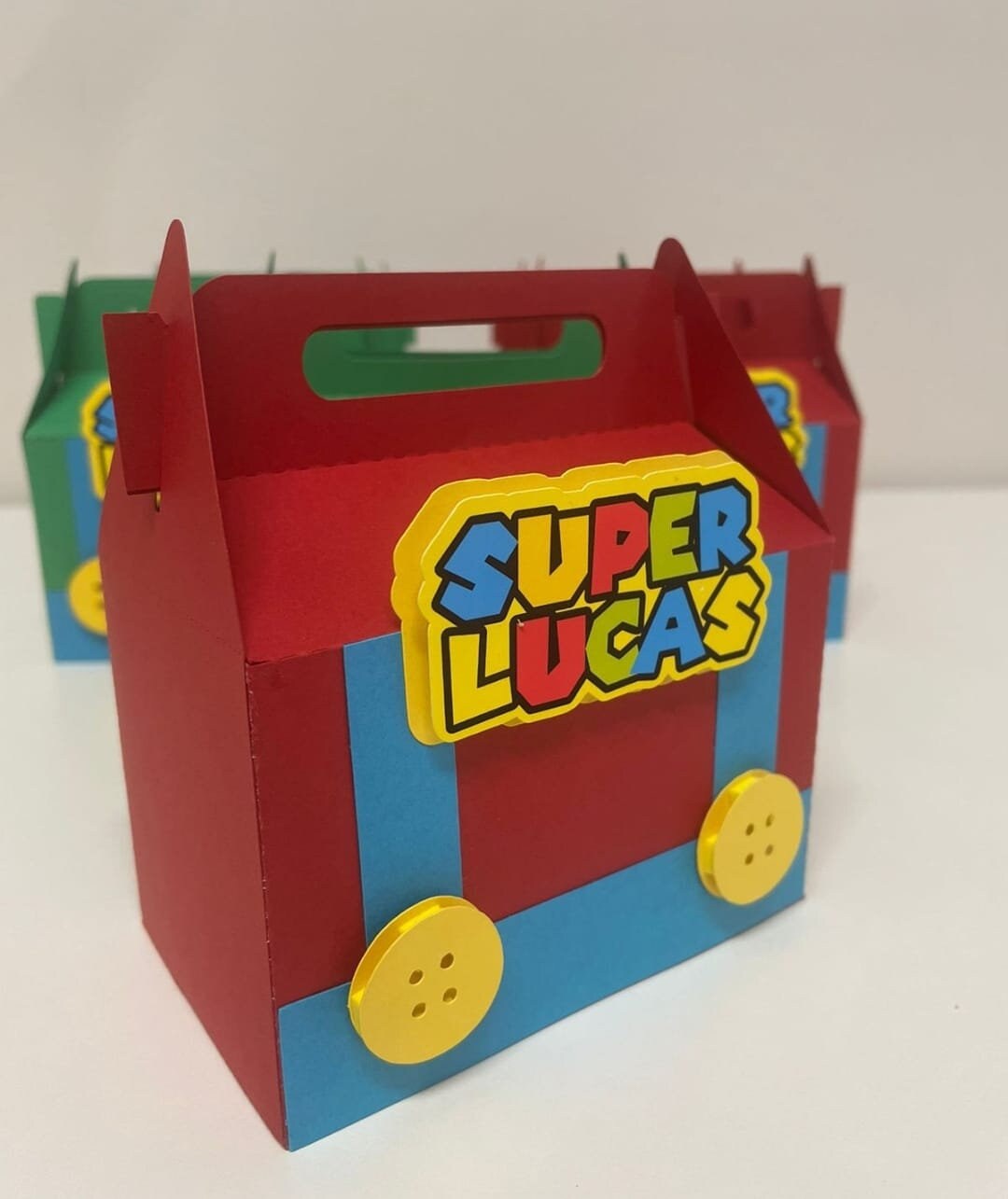 Mario Favor Box Candy / Mario Birthday Party / Mario Party Decoration ...