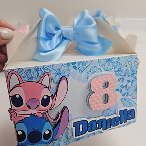 Stitch Favor Box Candy / Stitch Birthday Party / Stitch Party ...
