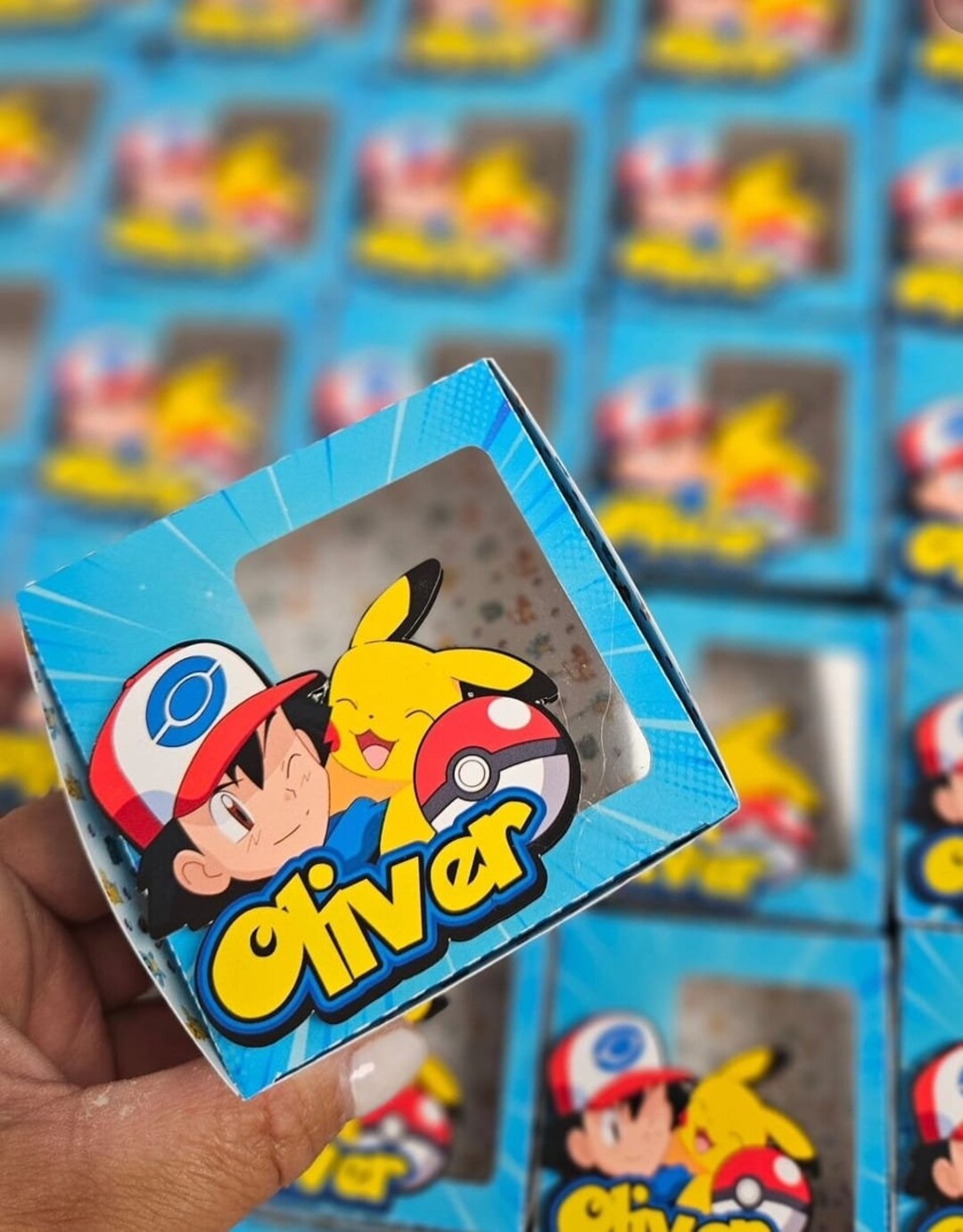 Pokemon Favor Box Candy / Pokemon Birthday Party / Pokemon Party ...