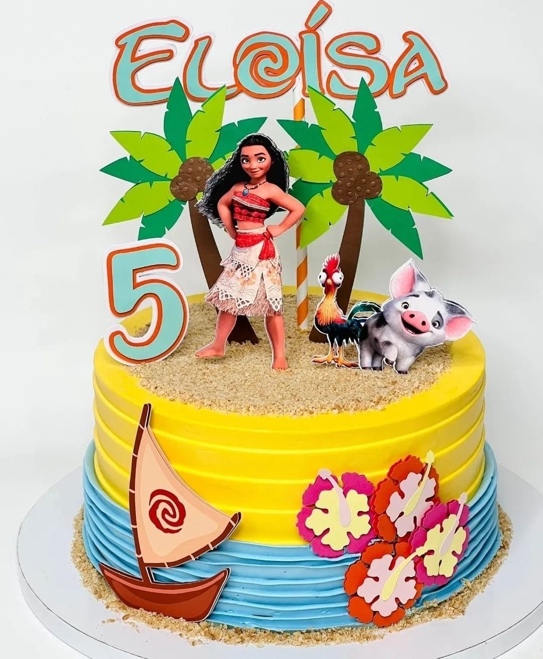 Moana Cake Topper / Moana Party / Moana Decor / Moana Cake - Etsy