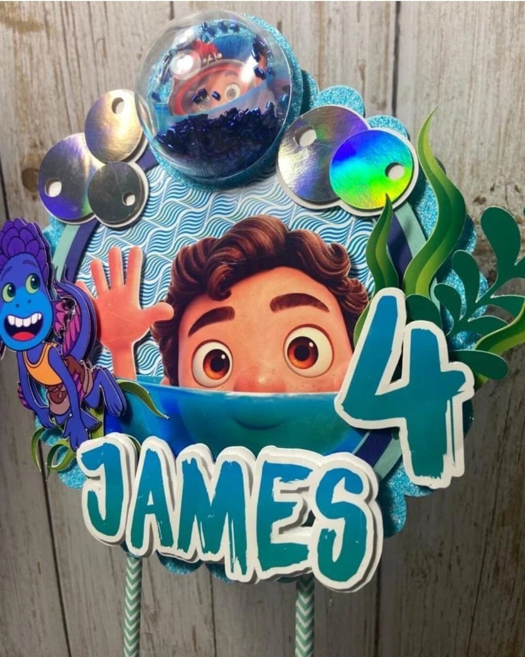 Luca Cake Topper / Luca Party / Luca Decor / Luca Cake - Etsy