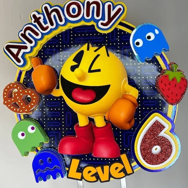 Pacman Decorations - Etsy