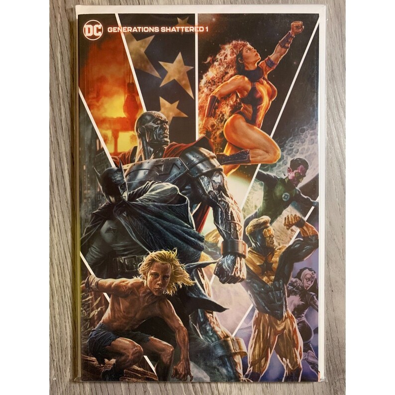 Generations Shattered 1 2021 DC Comics Comicbook - Etsy