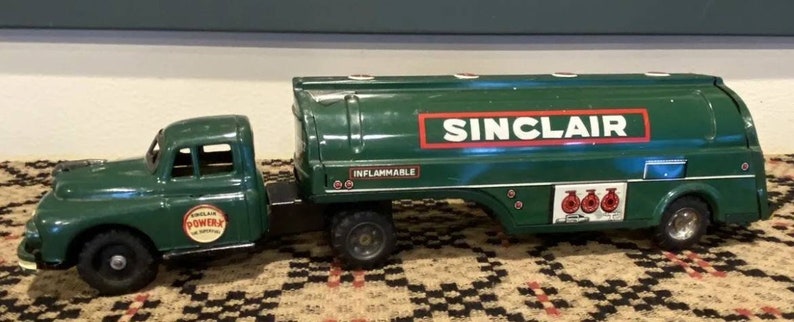 1950's Sinclair Tin Toy Truck - Etsy