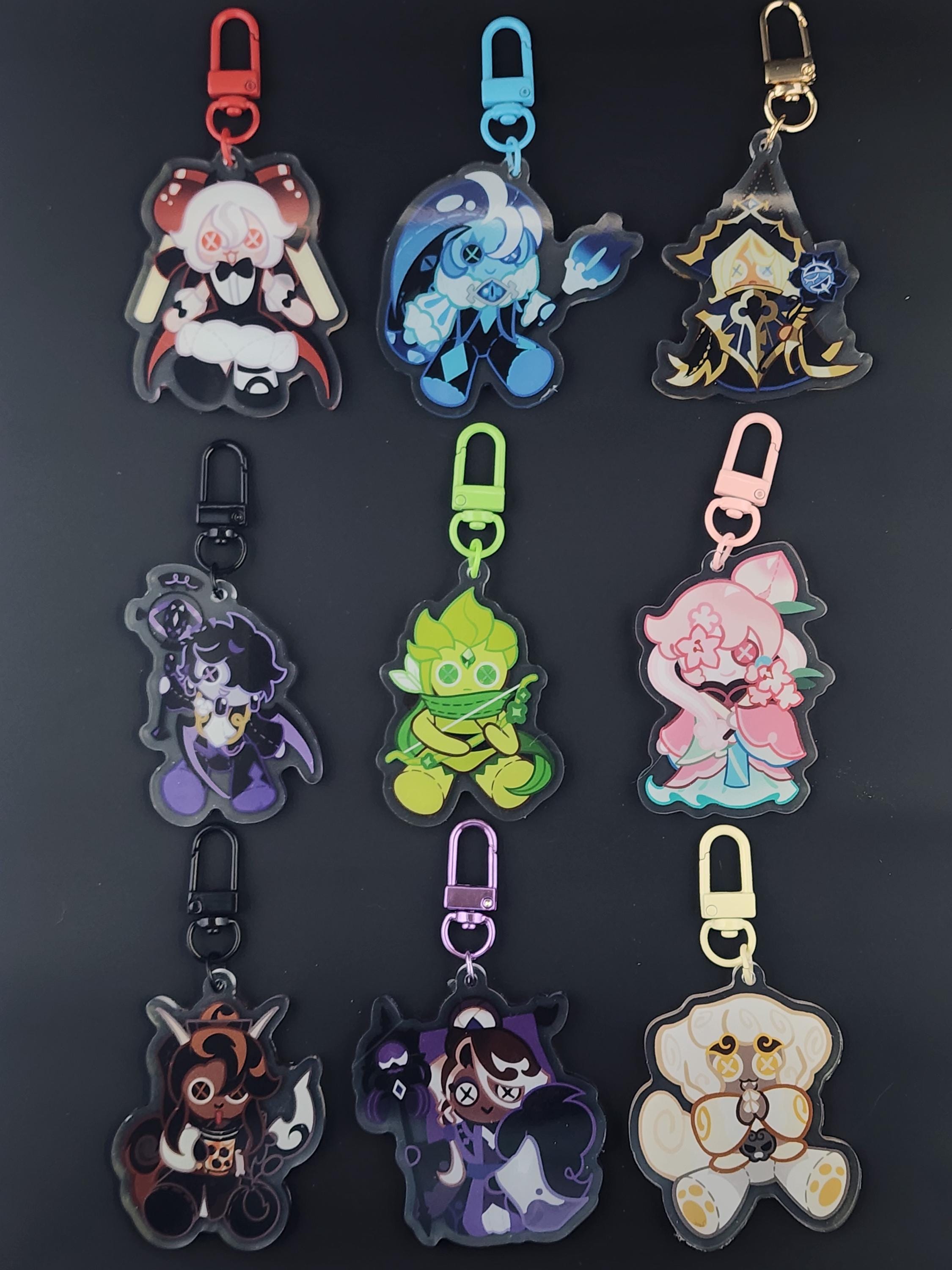 Cookie Run Kingdom Plush Keychains - Etsy