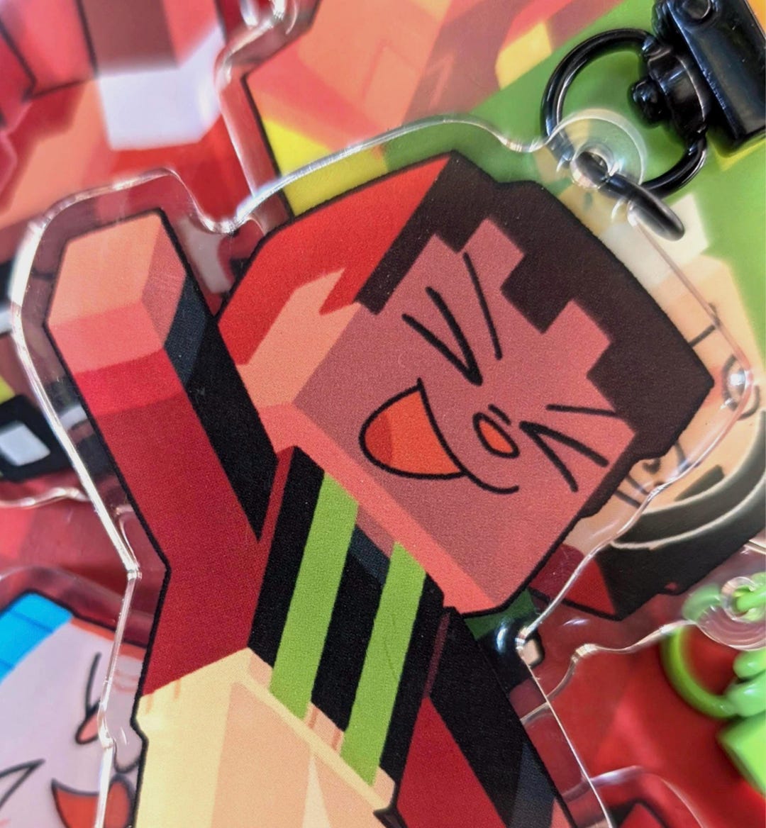 Minecraft Storymode KEYCHAINS | MCSM Jesse, Lukas, Olivia, Axel, Petra ...