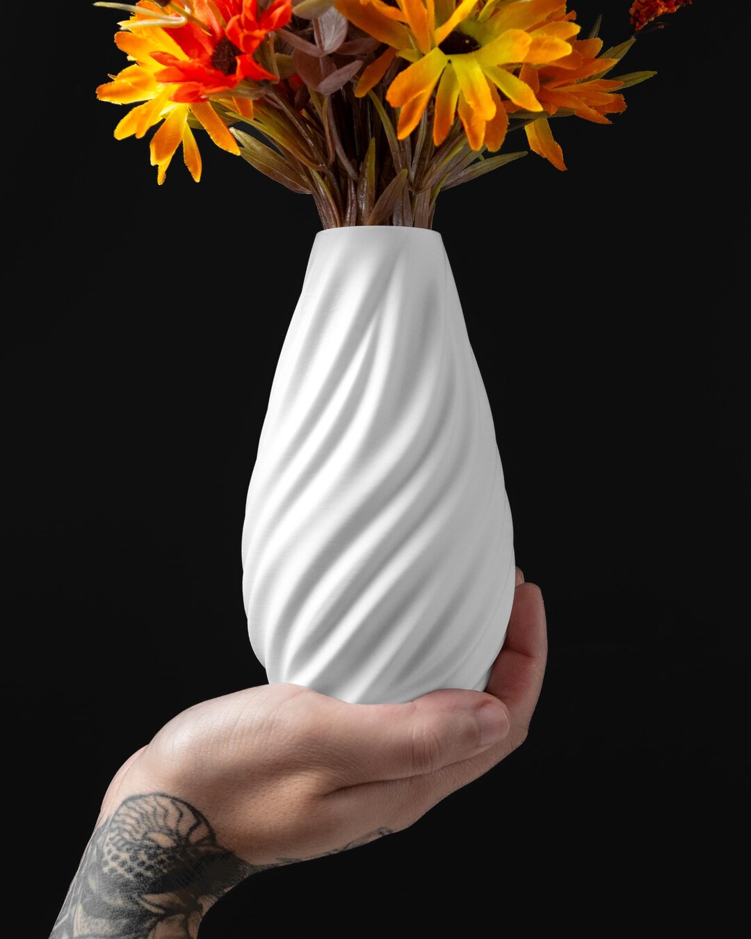 Wave Flower Vase 01 by MODERN MACHINE - Etsy