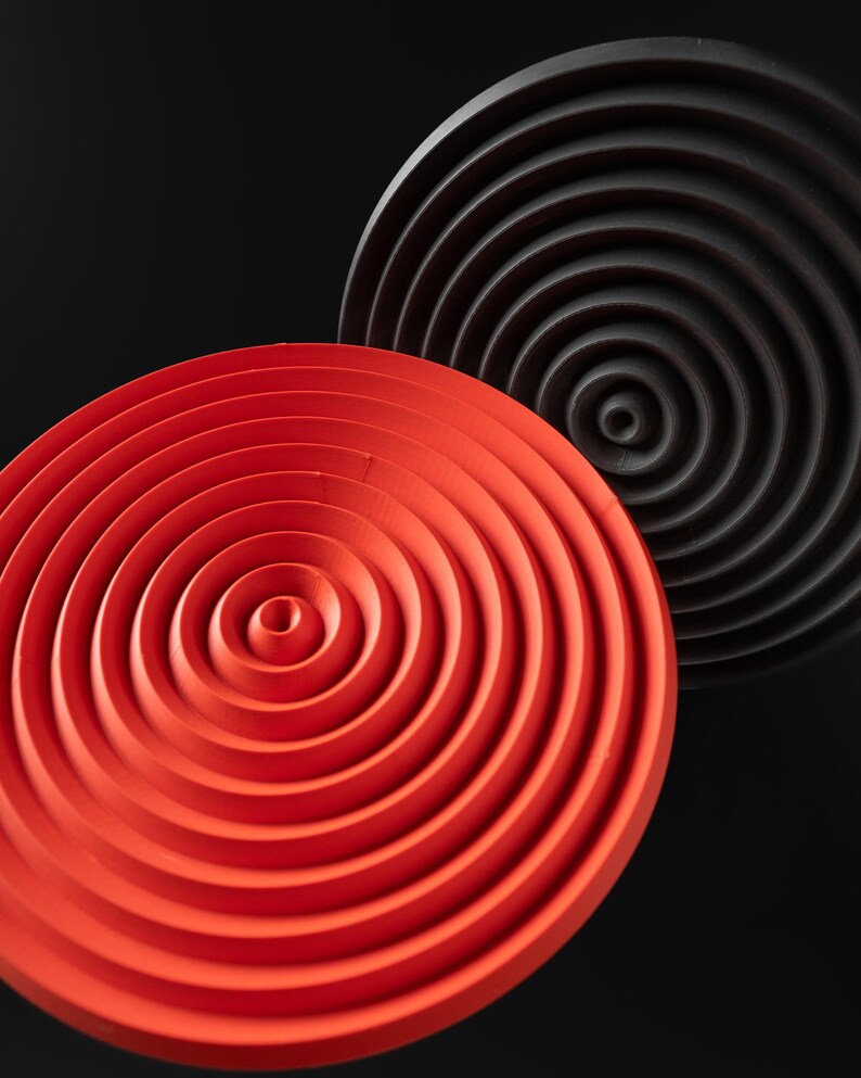 Wave Tray W/container STL 3D Print File by MODERN MACHINE - Etsy