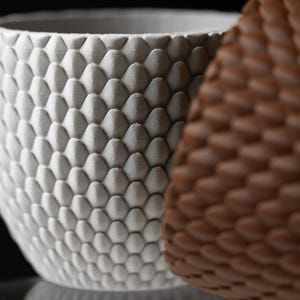 Dragonscale Planter Pot 01 STL 3D Print File by MODERN MACHINE - Etsy