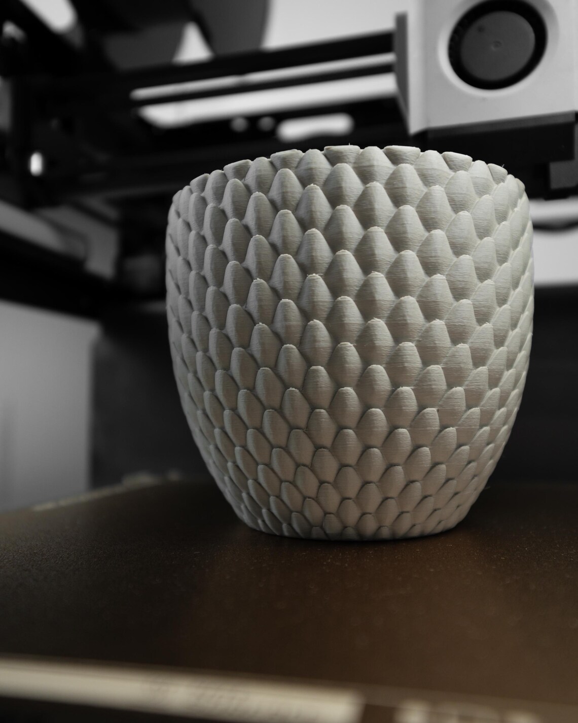 Dragonscale Planter Pot 01 STL 3D Print File by MODERN MACHINE - Etsy