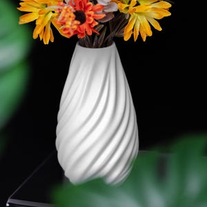 Wave Flower Vase 01 by MODERN MACHINE - Etsy