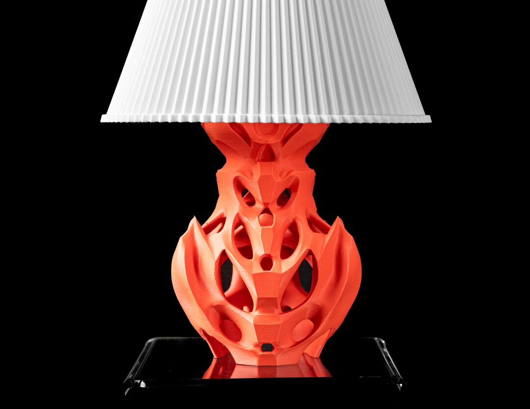 Flutter Table Lamp 02 STL 3D Print File by MODERN MACHINE - Etsy