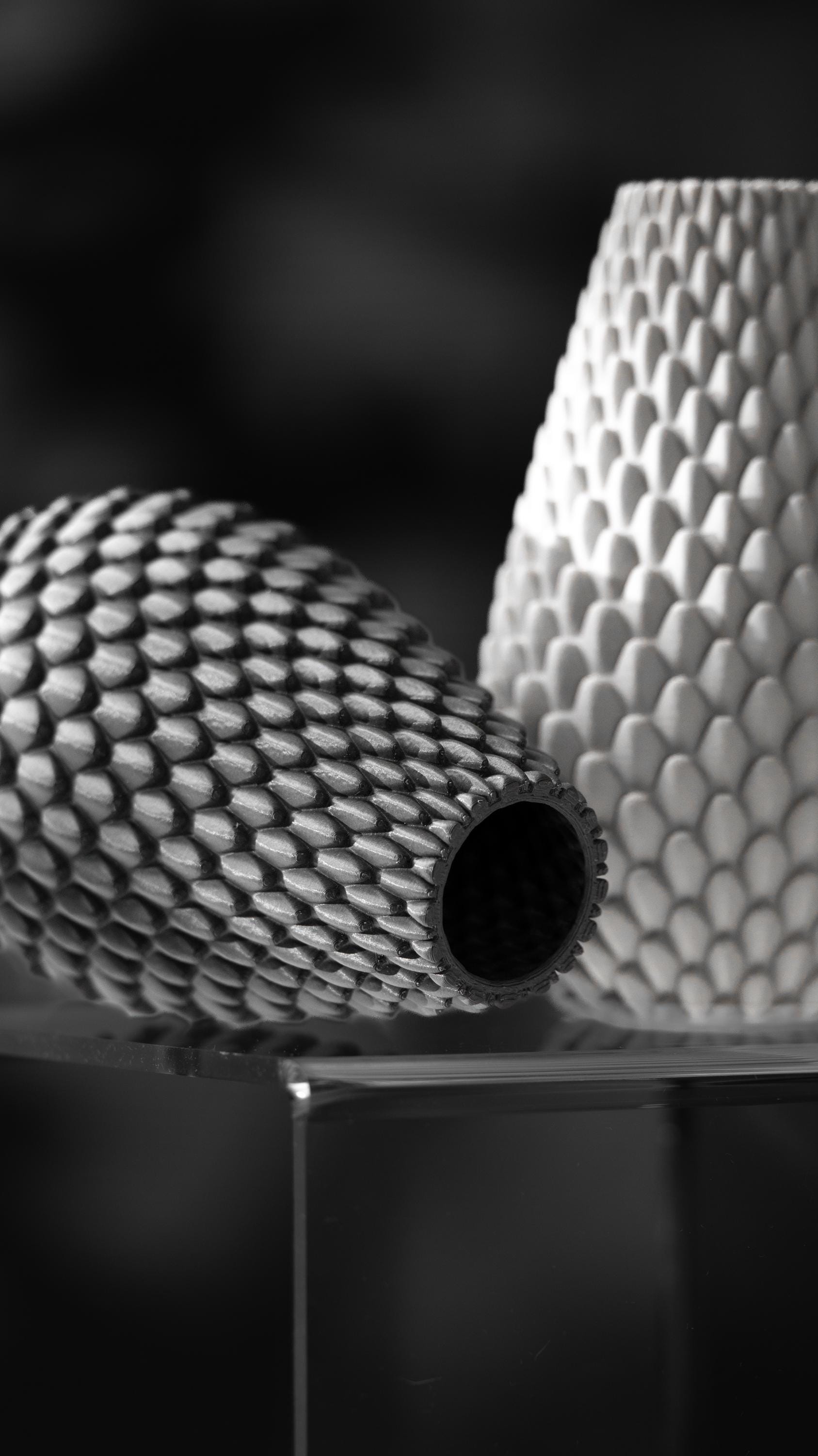 Dragonscale Flower Vase 01 STL 3D Print File by MODERN MACHINE - Etsy