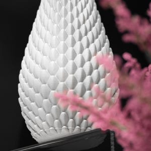 Dragonscale Flower Vase 01 STL 3D Print File by MODERN MACHINE - Etsy