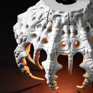 Skeletal Pendant Lamp STL 3D Print File by MODERN MACHINE - Etsy