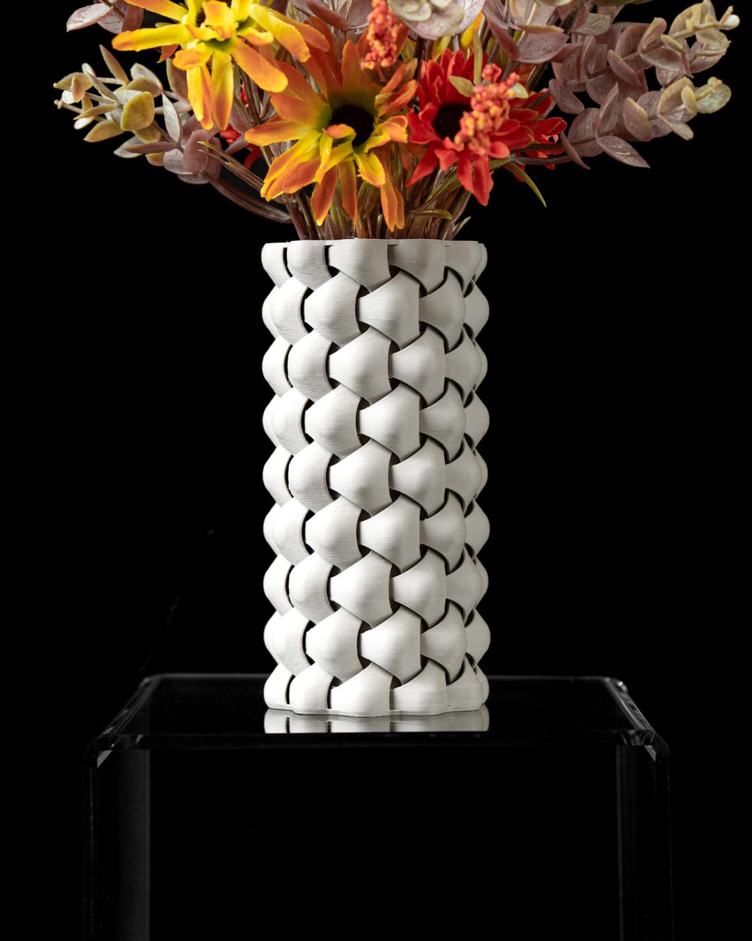 Tri-weave Flower Vase STL 3D Print File by MODERN MACHINE - Etsy