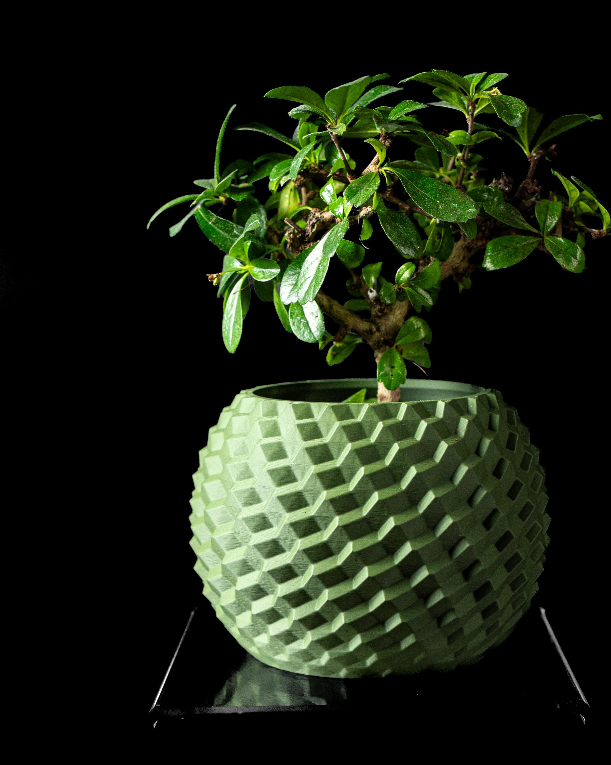 Cobble Planter Pot STL 3D Print File by MODERN MACHINE - Etsy
