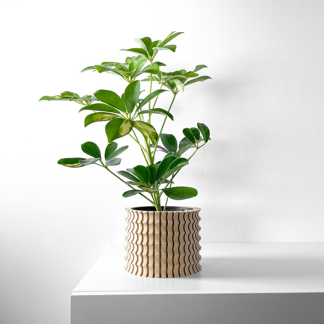 The Tulam Planter Pot STL 3D Print File, Digital Download for 3D Printing, Home Decor Planter ...