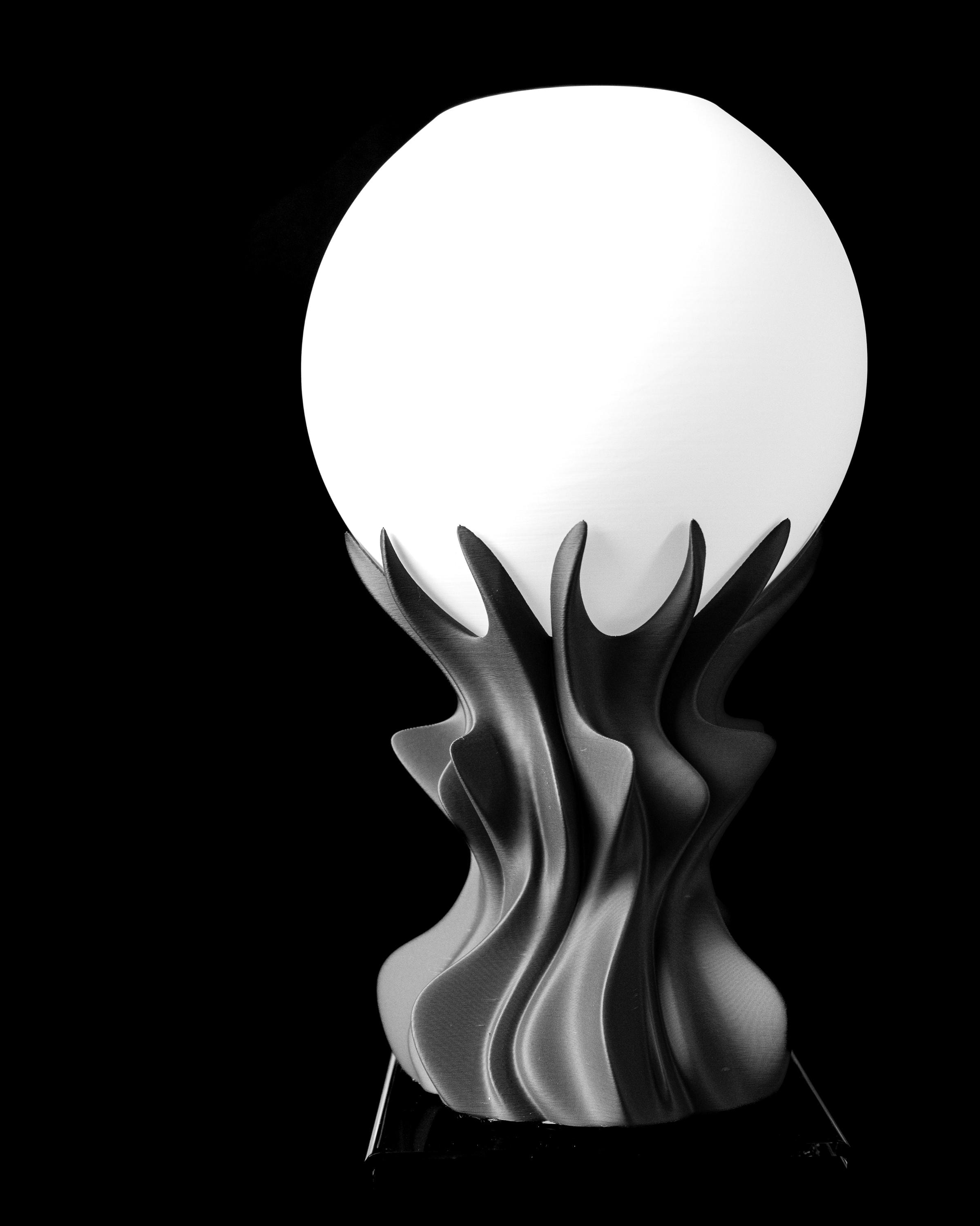 Orb Table Lamp STL 3D Print File by MODERN MACHINE - Etsy