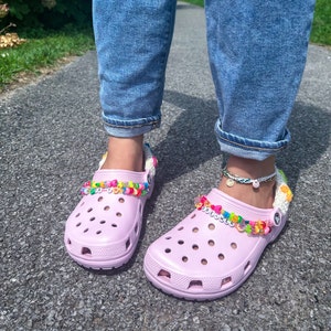 Crochet Flower Puff Croc Strap Pattern, Shoe Pattern, Instant PDF ...