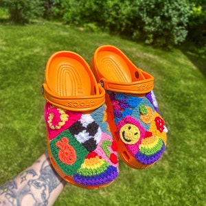 Crochet Croc Cover, Shoe Pattern - Instant PDF Download, Creative ...