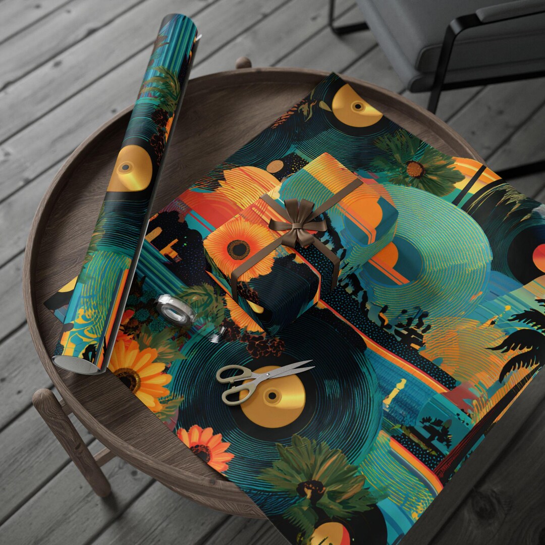 Ibiza House Music Wrapping Paper | House is a Feeling Wrap Roll - Etsy
