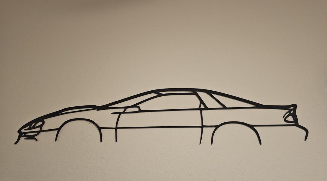 Custom Car 3D Printed Wall Art, Custom Car Wall Decor, Car 3D Printed ...