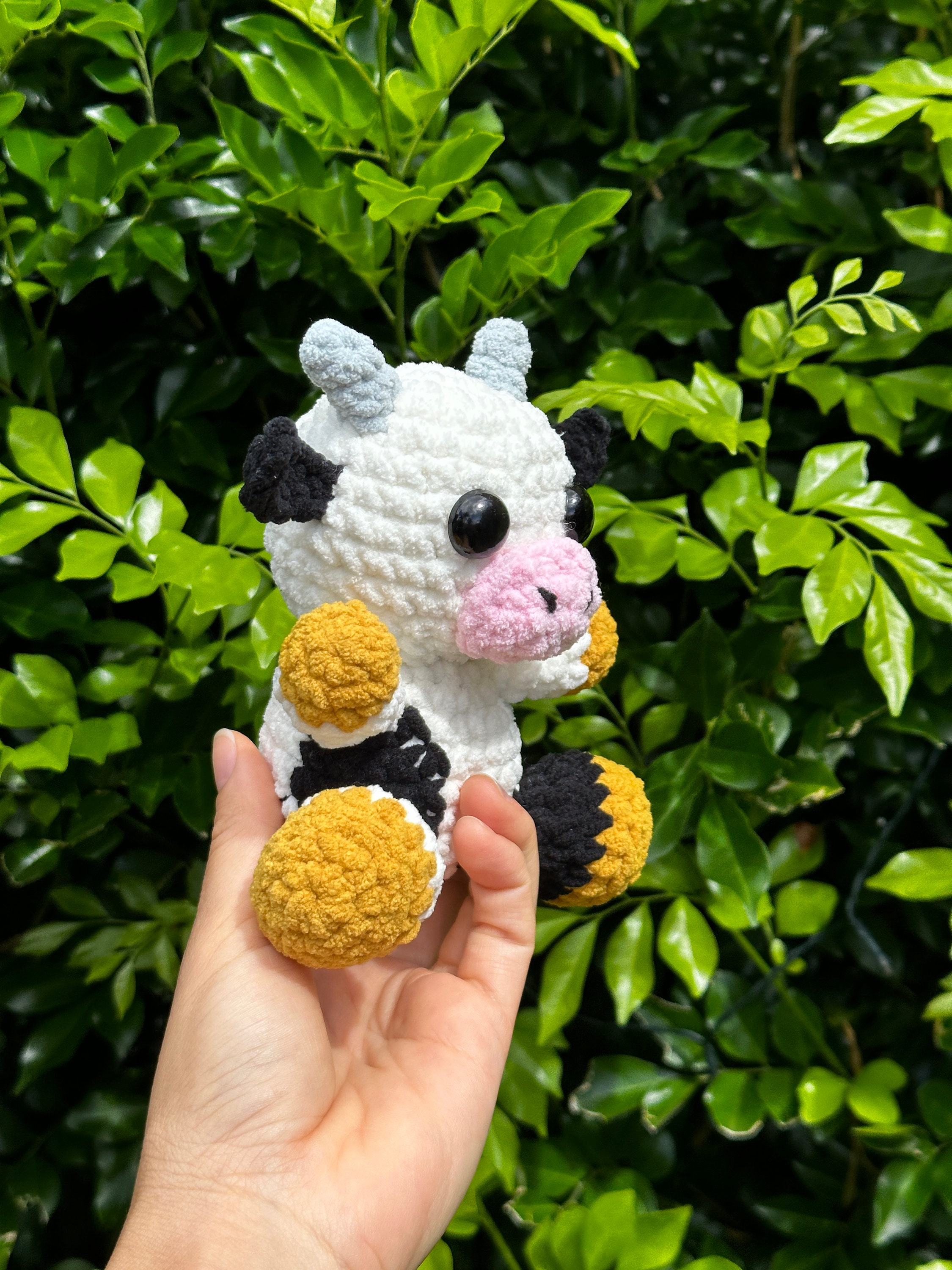 Cow Crochet Pattern, Amigurumi Pattern, Crochet Pattern PDF, Amigurumi ...