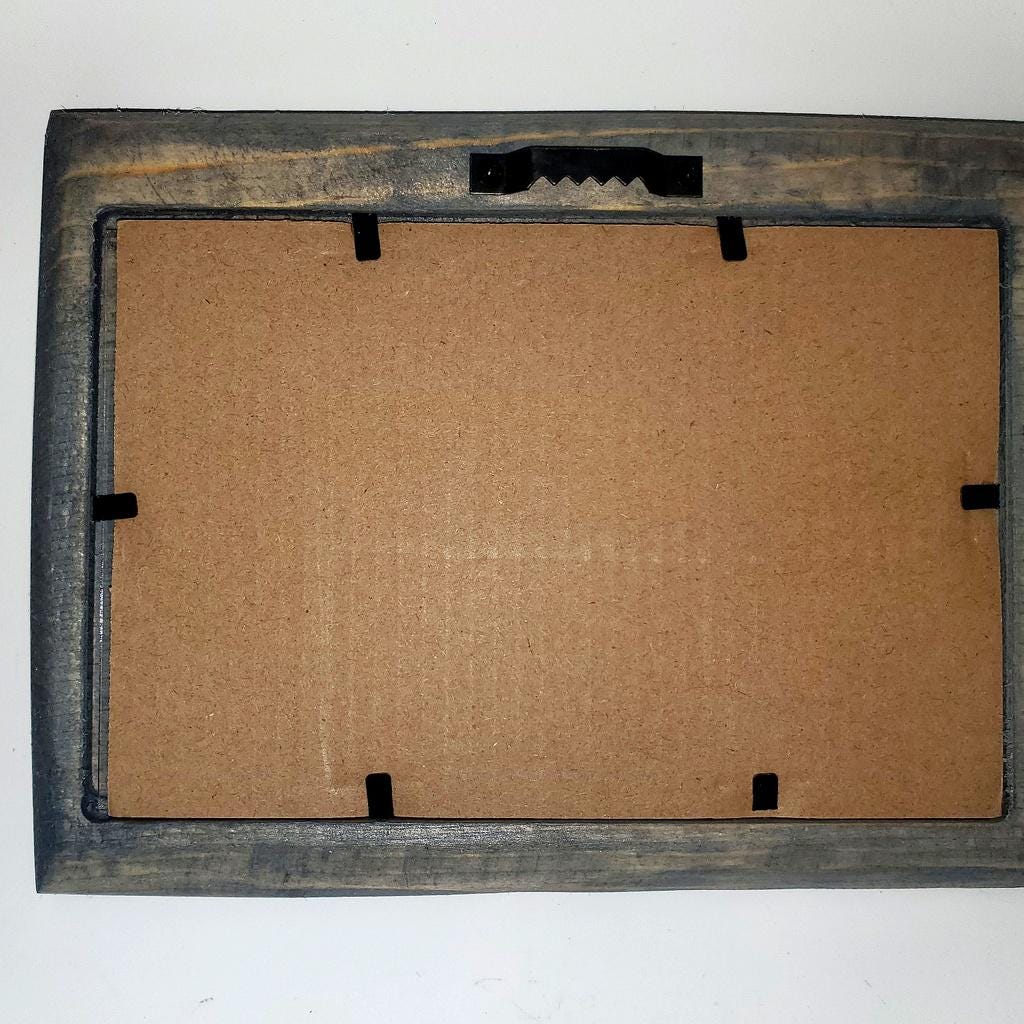 4x6 African Themed Tiger and Elephant Handcrafted Picture Frame - Etsy