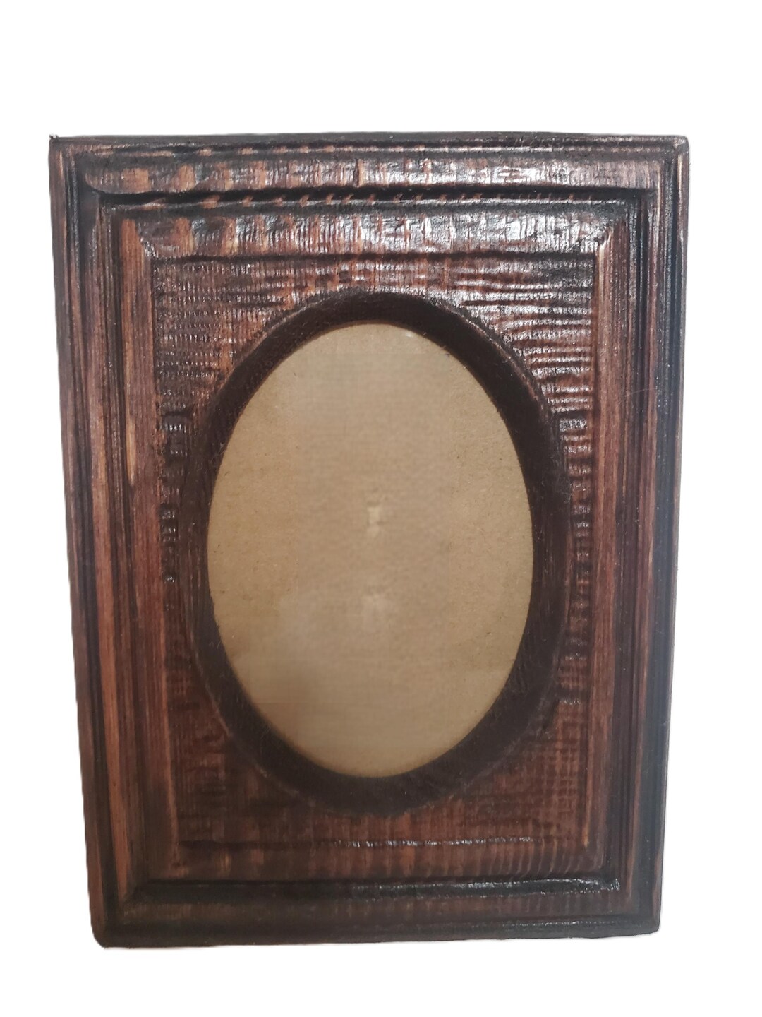 4x6 Wood Oval Shaped Picture Frame - Etsy