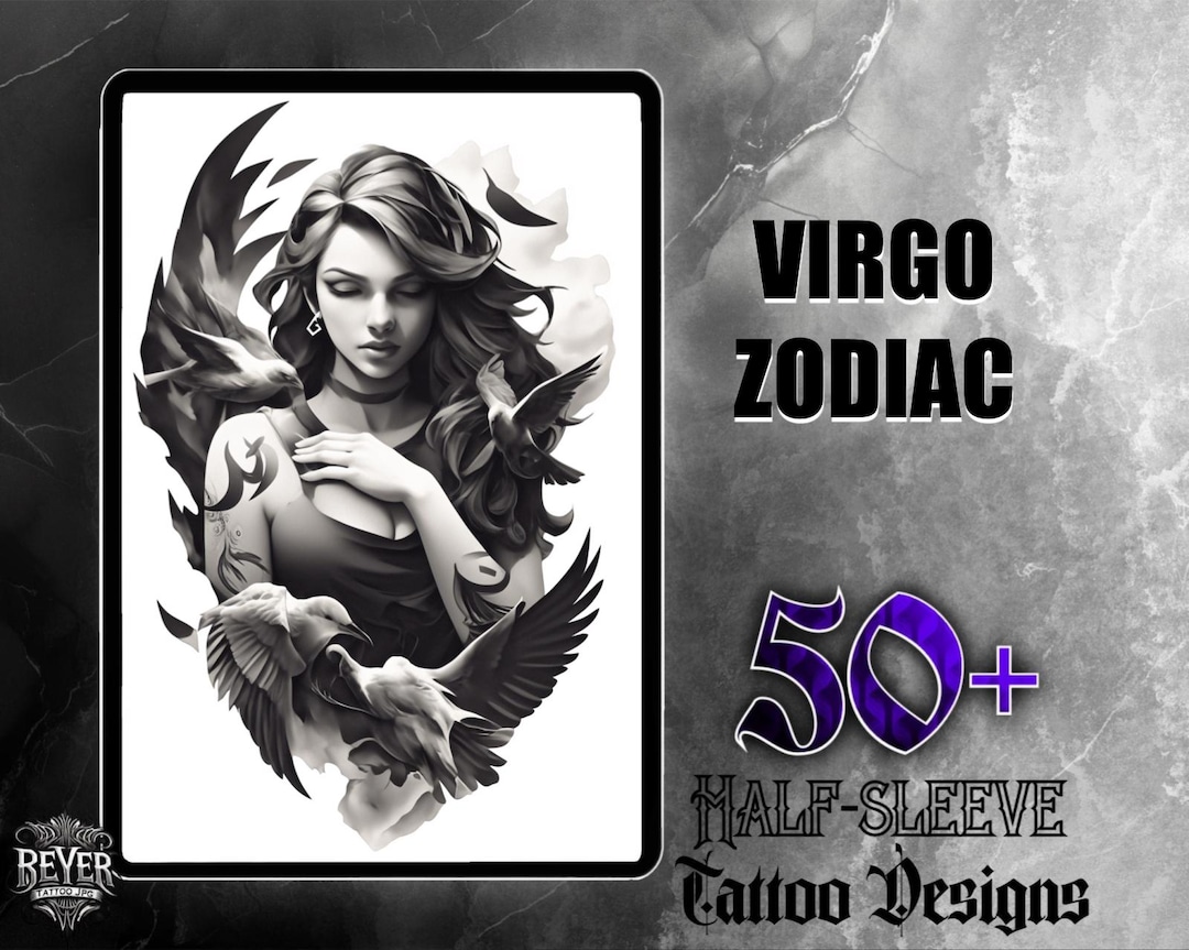 Virgo Zodiac JPG Set | 50 High-quality Digital Images | Beautiful Virgo ...