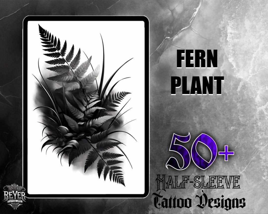 Fern Plant JPG Design Set | 50 High-quality Digital Images | Stunning ...