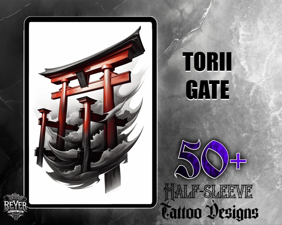 Torii Gate JPG Design Set | 50 High-quality Digital Images | Unique ...