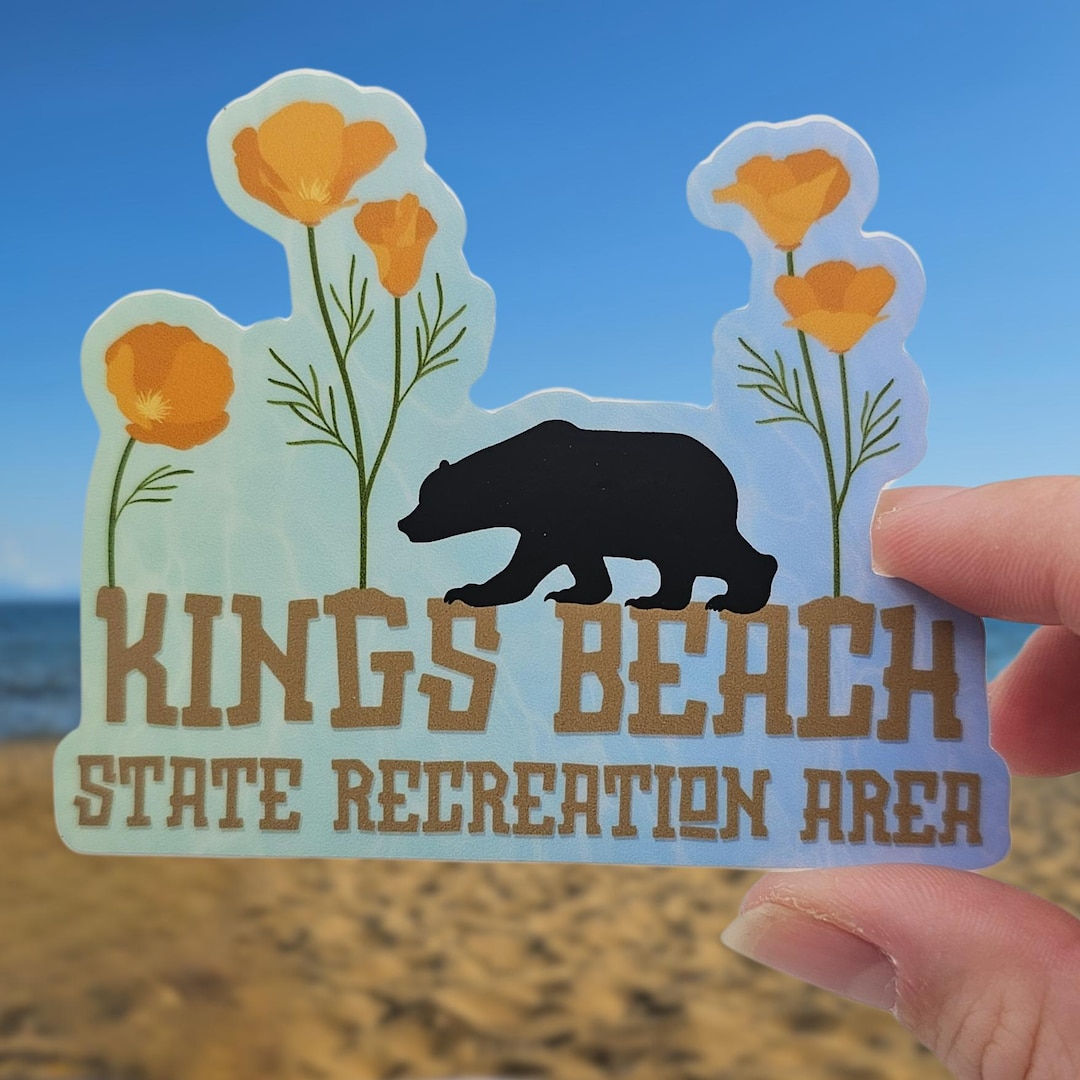 Kings Beach State Recreation Area Sticker Waterproof and Uv-proof Lake ...