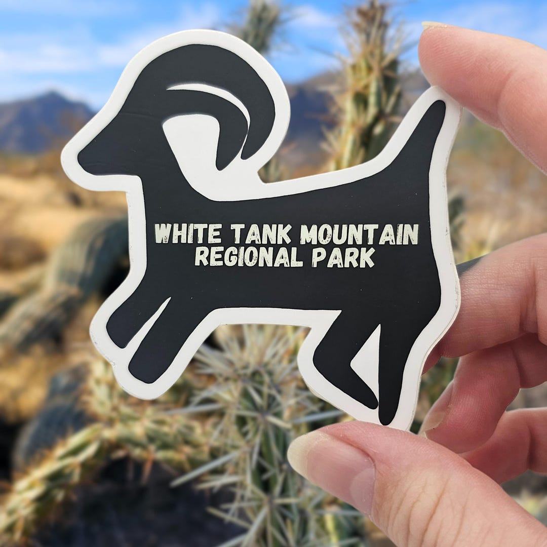 White Tank Regional Park Waterproof, Uv-proof Vinyl Sticker - Etsy