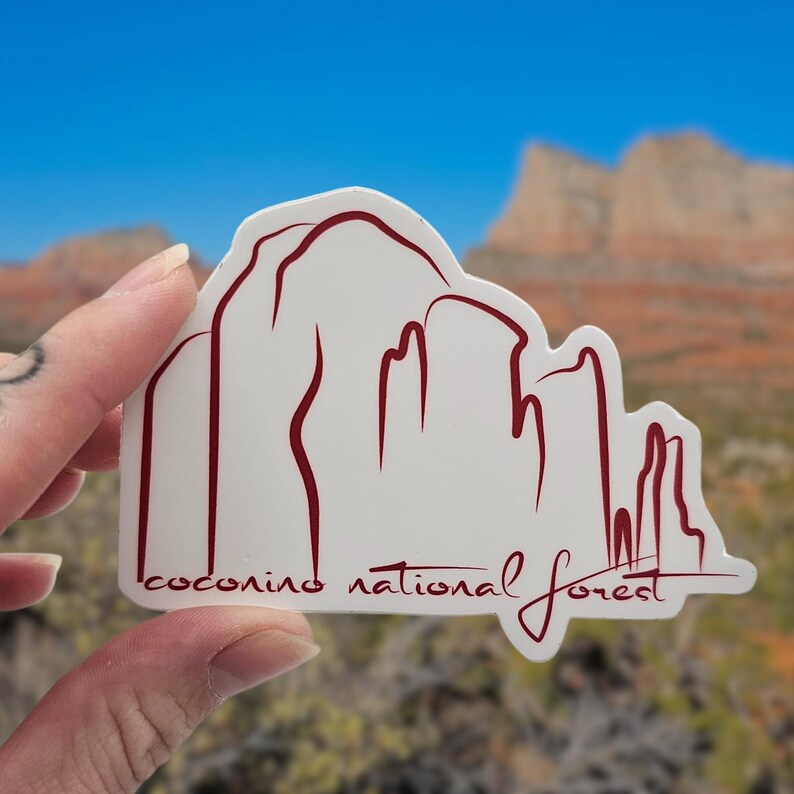 Coconino National Forest Sticker - Etsy