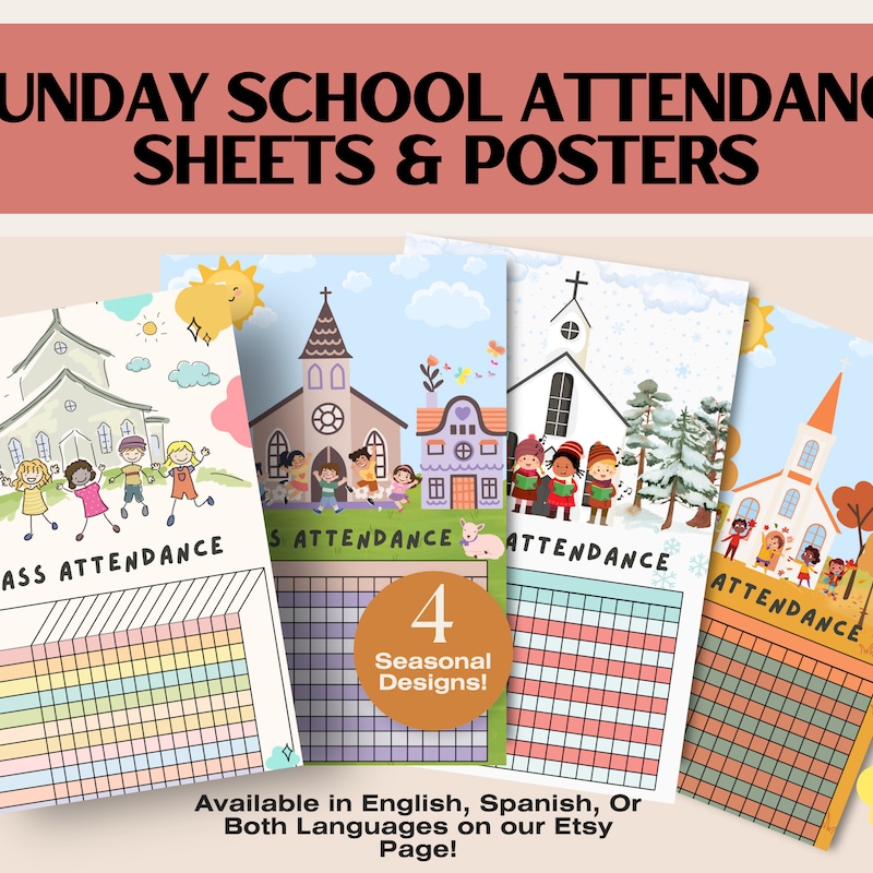 Attendance Posters - Etsy UK