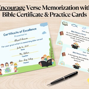 Sunday School Memory Verse Kit | Memory Verse Cards | Memory Verses for ...