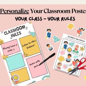 Classroom Rules Poster | Classroom Rules | Classroom Decor | Class ...