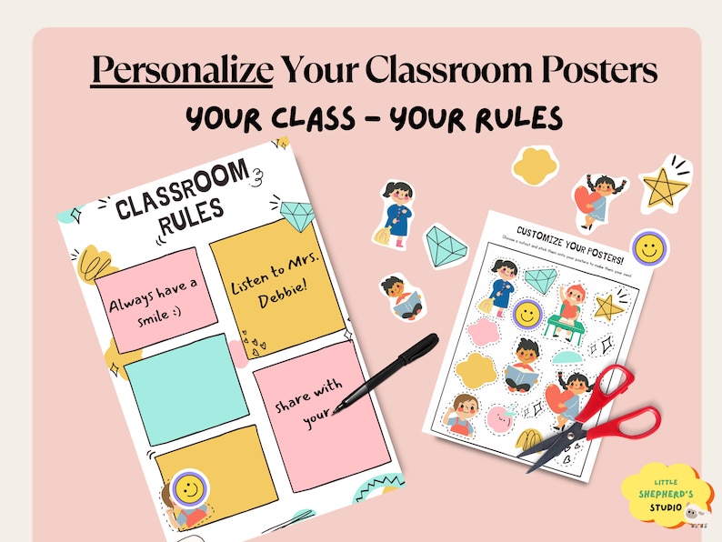 Classroom Rules Poster | Classroom Rules | Classroom Decor | Class ...