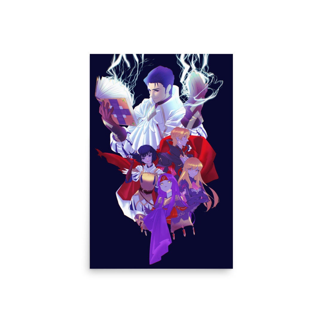 Fire Emblem Heroes Siblings Banner Art Print, Poster - Etsy