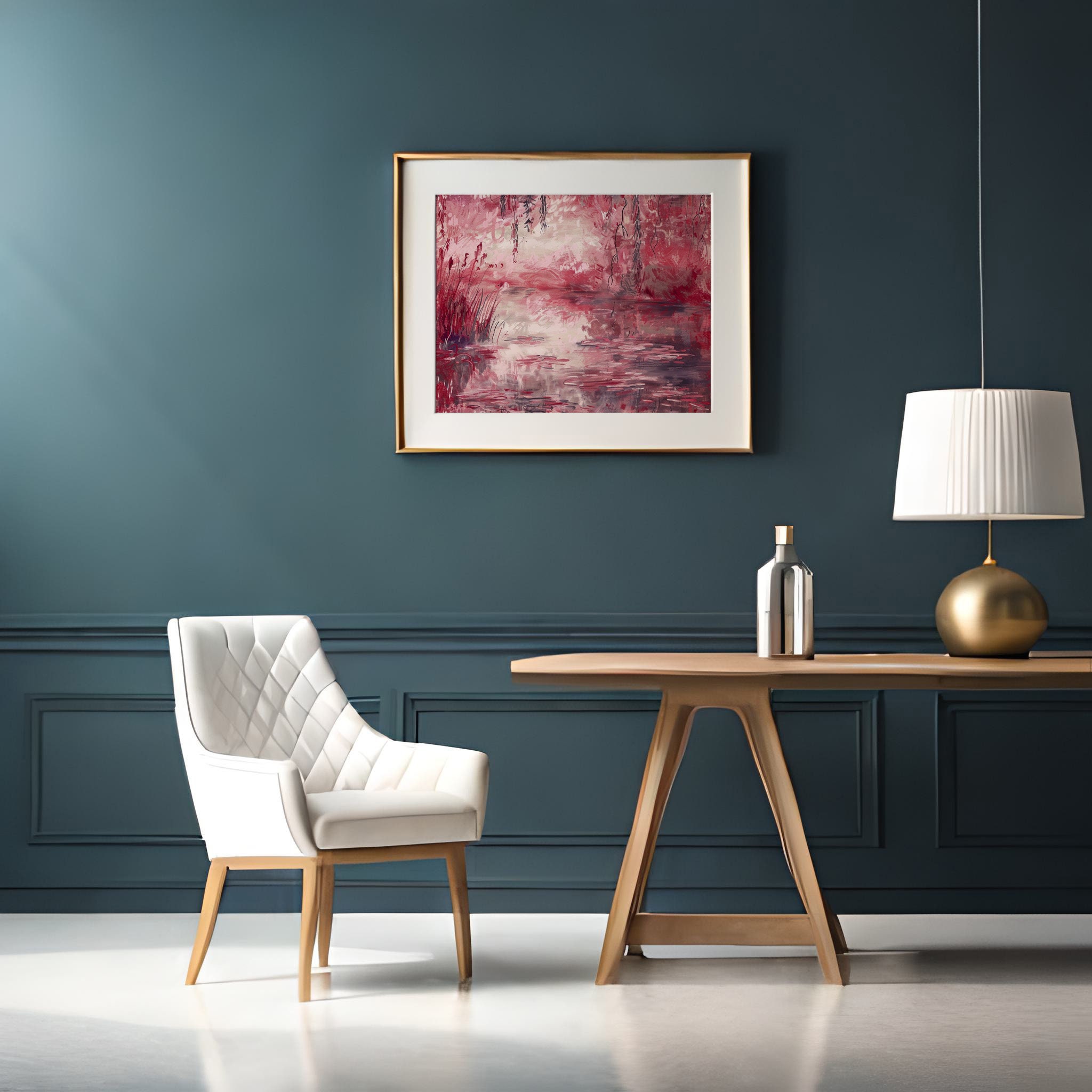 Printable Biosphere Vintage Landscape Landscape Painting Landscape ...